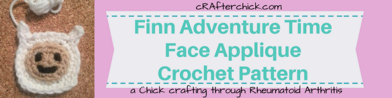 Finn Adventure Time Face Applique Crochet Pattern – cRAfterchick – Free ...
